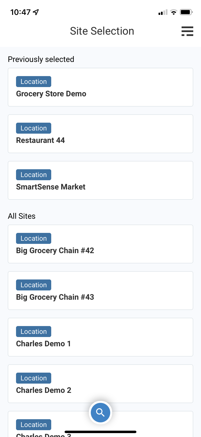 SmartSense Mobile App Responder Guide – SmartSense